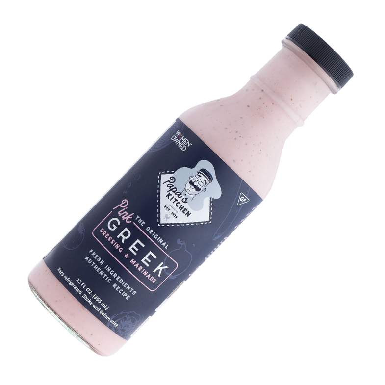 Pink Greek Dressing – Papa's Kitchen